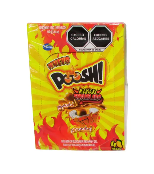 CHICLE POOSH MANGO PICOSO | Dulcería La Josefina