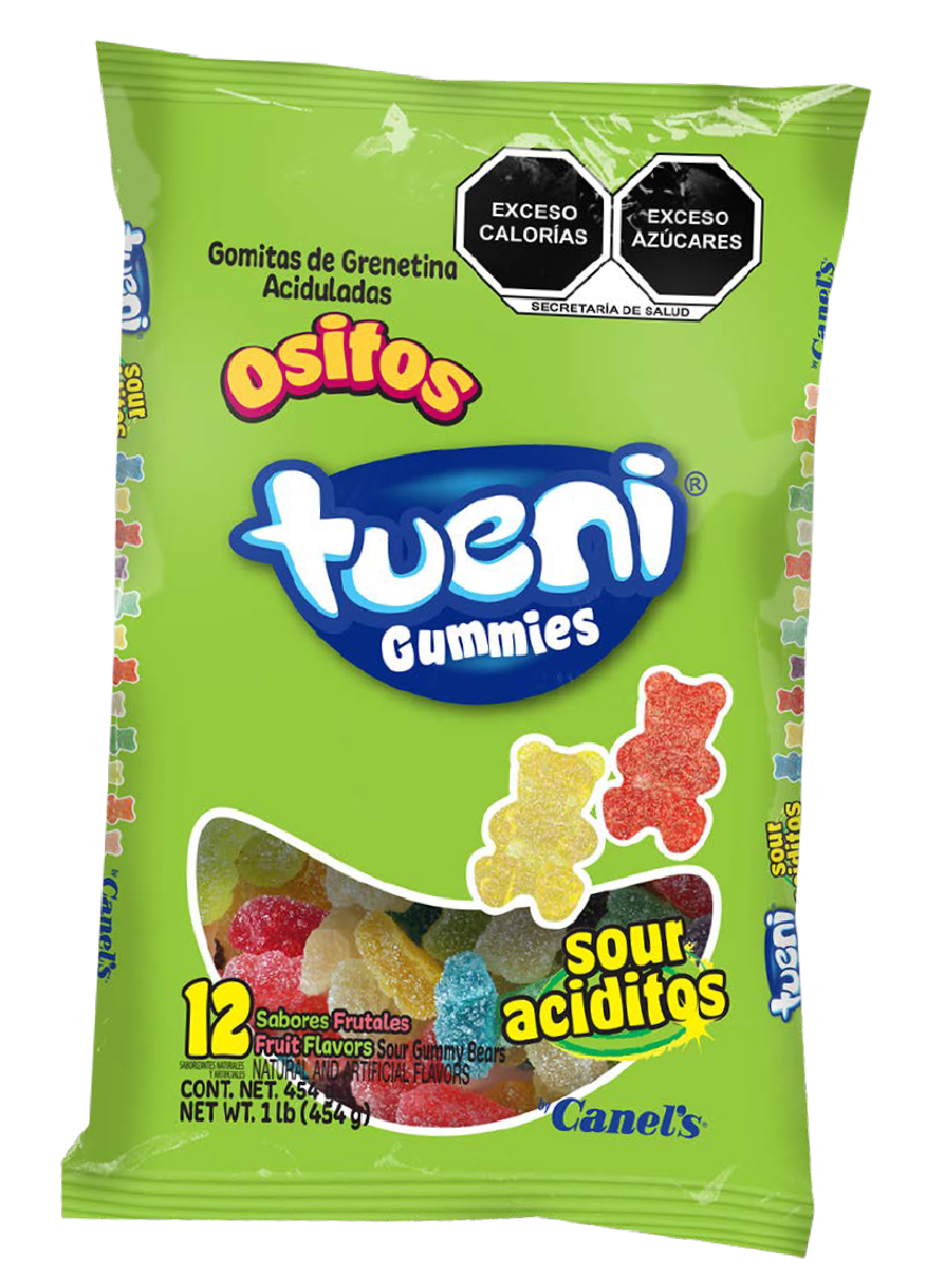 OSOS ACIDULADOS TUENI 453 GR | Dulcería La Josefina